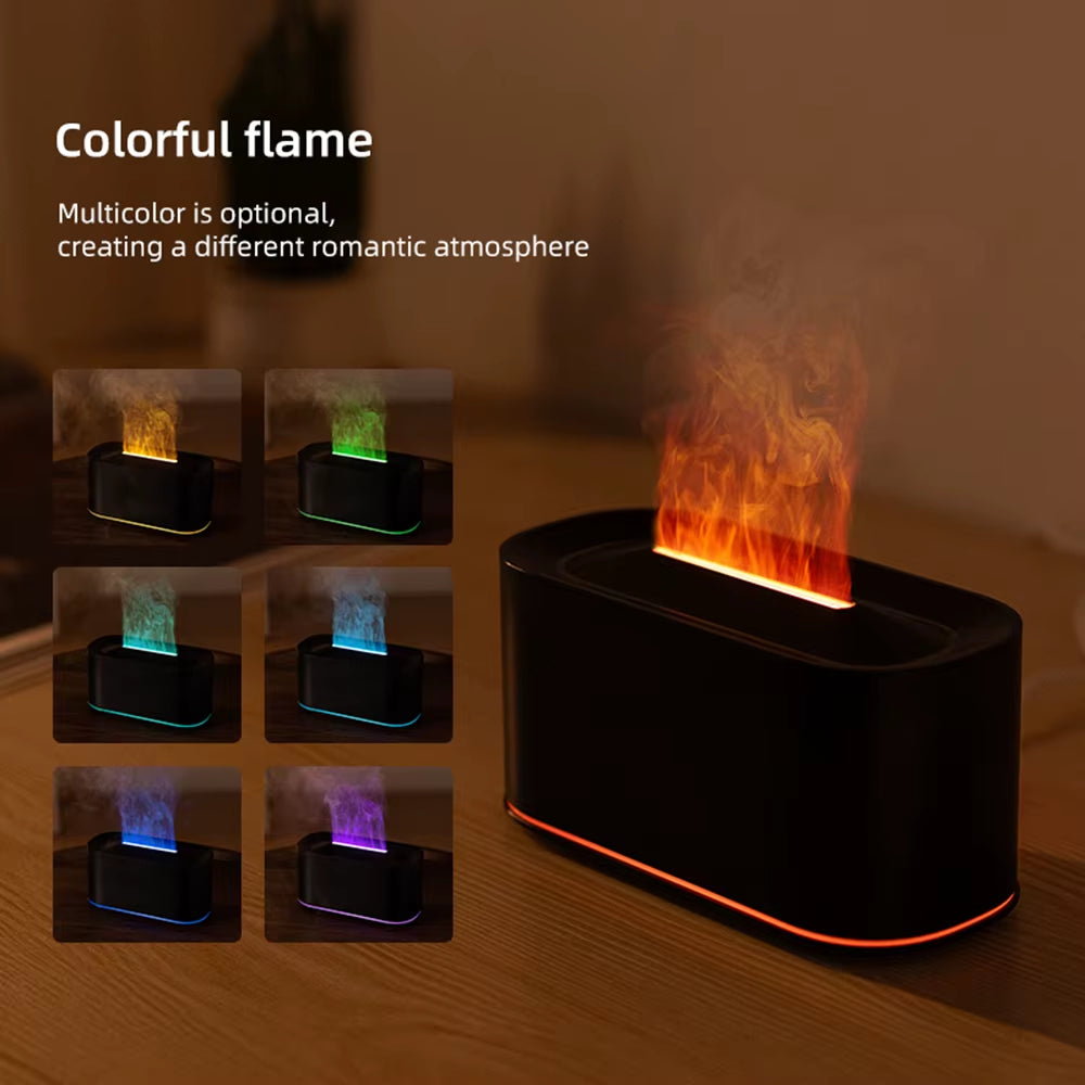 Aromatherapy Diffuser with Flame Effect – GioStarMarket